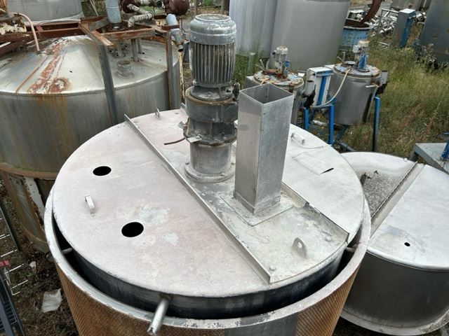 SS Mixing Tank with Gas Burner - FA Maker
