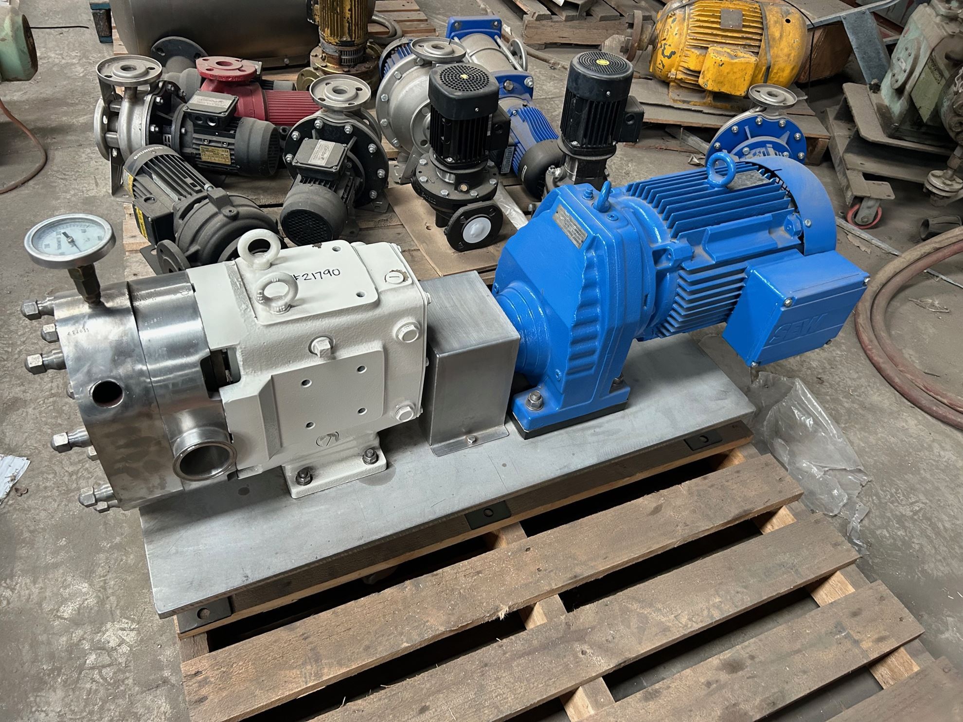 S/Steel Lobe Pump - FA Maker